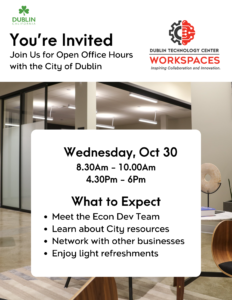 Open Office Hours & Networking | Dublin Tech Center Workspaces
